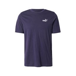 Puma Funktionsshirt 'Ess No. 1' Herren Gr&ouml;&szlig;e S navy / wei&szlig;