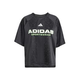 adidas Sportswear Sportshirt 'Tiro' Damen Gr&ouml;&szlig;e XL gr&uuml;n / schwarz / wei&szlig;