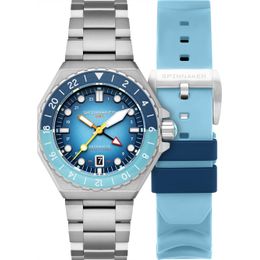 Spinnaker SP-5119-55 Herrenuhr Dumas GMT Automatik 43mm 30ATM