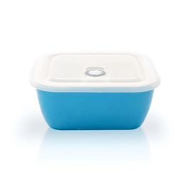 Lätt Home Hermetischer Keramikbehälter - 800 ml Quadratisch, Blau