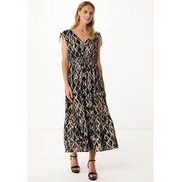 Mexx Kleid in Dunkelblau/ Bunt - 70% | Gr&ouml;&szlig;e 44 | Damen-kleider