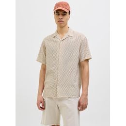 Jack & Jones Jack & Jones Hemd "Luke" in Beige - 43% | Gr&ouml;&szlig;e M | Herren-plussize