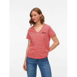 V&eacute;ro Moda Vero Moda Shirt in Rot - 65% | Gr&ouml;&szlig;e L | Damen-tops