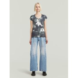 G-Star Raw G-Star Shirt in Anthrazit/ Wei&szlig; - 64% | Gr&ouml;&szlig;e S | Damen-tops