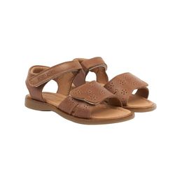 POM POM Leder-Sandalen in Hellbraun - 56% | Größe 28 | Kindersandalen