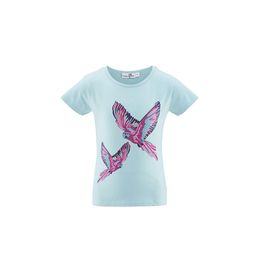 happy girls by Eisend Shirt in Hellblau - 57% | Gr&ouml;&szlig;e 128 | Kinder-oberteile