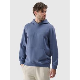 4F Hoodie in Blau - 63% | Gr&ouml;&szlig;e M | Herren-sweatshirts-jacken