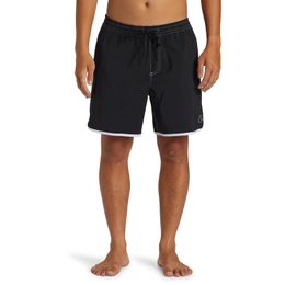 Quiksilver Boardshorts »Original Scallop Volley 17"« schwarz M M Kollektion: Originals-Kollektion
