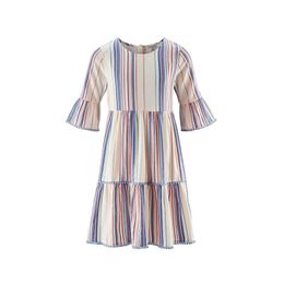 happy girls by Eisend Kleid in Blau/ Creme - 54% | Gr&ouml;&szlig;e 134 | Kinderkleider