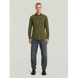 G-Star Raw G-Star Hemd in Khaki - 69% | Gr&ouml;&szlig;e S | Herren-plussize