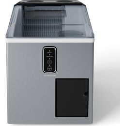 Klarstein Eiswürfelmaschine - Edelstahl, 15 kg/24 h, Kugel & Shaved Ice, 1,8 L Wassertank, LCD-Display, Kompakt, Eiswürfelbereiter für Partys/Events