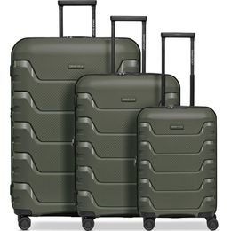 Smartbox Edition 01 4 Rollen Kofferset 3-teilig mit Dehnfalte