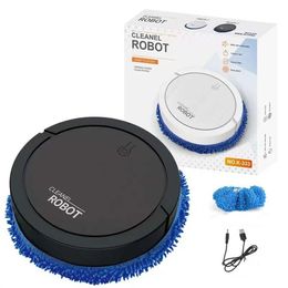 Wischroboter, Saugroboter mit Wischfunktion,Staubsauger Roboter mit Wenig Lärm,Schwarz
