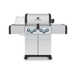 Broil King Gasgrill Regal S 490 IR edelstahl, mit Infrarot-Seitenbrenner und Heckbrenner