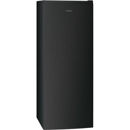 Bomann freistehender Gefrierschrank Nofrost 161 L | Total No Frost | Schnellgefrierfunktion u. MultiAirflow-System | GS 7343 dark inox