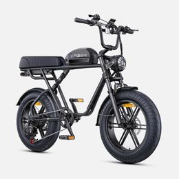 Elektrische Fahrrad ENGWE M1 EU - 250W Motor 48V15.6AH Batterie 20-Zoll-Reifen Hydraulische Scheibenbremsen - Schwarz