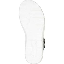Remonte Damen Sandale aus Leder metallic mit rutschfester TR-Sohle D2K53, Größe:41 EU, Farbe:Blau