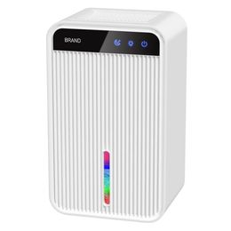 1100 ml Luftentfeuchter, 23 W,30 dB,Raumentfeuchter mit Nachtlich,Schimmel- und Feuchtigkeitsschutz,für Schlafzimmer und Kleidung