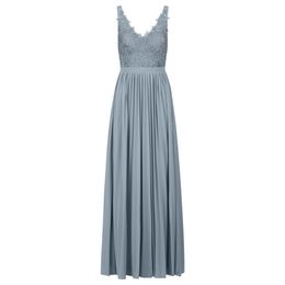Kraimod Abendkleid Damen Größe 36 rauchblau Winterkleid