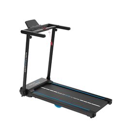 PRIXTON Laufband Run Fit RF150, Kompakt klappbar, 12 Programmen, 10 km/h, Abfederung, Notbremsung, Geschwindigkeit, Entfernung, Kalorien und Zeit