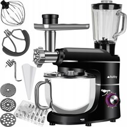Planeten-Küchenroboter 3in1 Multifunktionsmixer Groß 2200W 6,2l Mixer