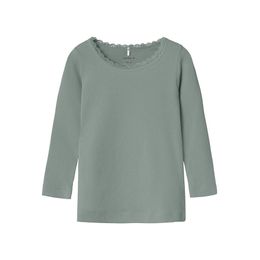 name it Shirt 'NMFKAB' Mädchen Größe 104 dunkelgrau