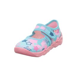Superfit Hausschuh 'BUBBLE' Jungen Größe 28 petrol / mint / rosa