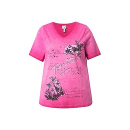 Ulla Popken Shirt female Pink size 54-56