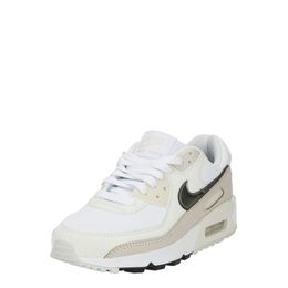 Nike Sportswear Sneaker 'AIR MAX 90' Damen Größe 37.5 hellbeige / hellgrau / schwarz / weiß