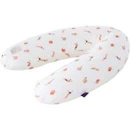 Träumeland Stillkissen TRÄUMELAND "Stillkissen elastisch cats&dogs", beige, B:40cm L:180cm, Bezug: 100% Baumwolle. Füllung: 100% Polyester, Funktionskissen