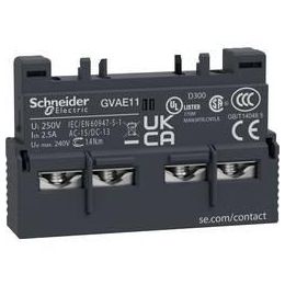 Schneider Electric GVAE11 GVAE11 Hilfsschalter 1 Schlie&szlig;er, 1 &Ouml;ffner 1 St. Box