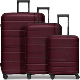 Redolz Essentials 11 4 Rollen Kofferset 3-teilig mit Dehnfalte