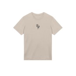 F4NT4STIC Shirt 'Handdrawn Flower' male Beige size XXXL