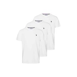 U.S. Polo Assn. T-Shirt 'Arjun' Herren Gr&ouml;&szlig;e M wei&szlig;