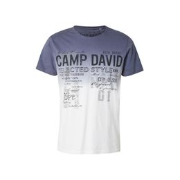 CAMP DAVID Shirt male Blue size XXXL