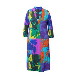 Ulla Popken Dress female Blue, Purple size 46-48