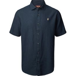 MCS Button Up Shirt 'MCFort Worth' male Blue size 3XL