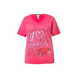 Ulla Popken Shirt female Red size 50-52