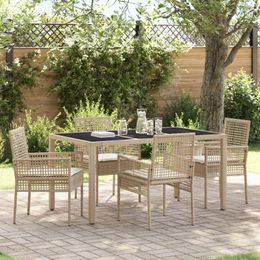 Set von 3 Beige