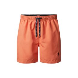 MCS Badeshorts 'Garland' Herren Größe XL mandarine / schwarz