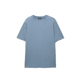 Pull&Bear Pull&Bear T-Shirt Herren Gr&ouml;&szlig;e XL taubenblau