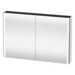 Duravit Xsquare Spiegelschrank 120 x 80 cm, 2 Türen, Steckdose: LKZ 0 (DE,AT)
