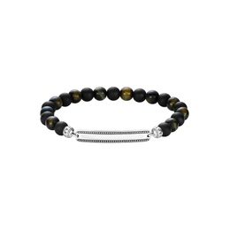 Thomas Sabo Armband Herren Gr&ouml;&szlig;e 17 braun / schwarz / silber