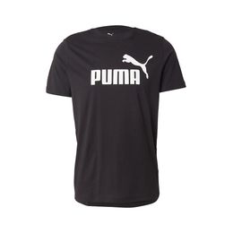 Puma T-Shirt 'Essential No. 1' Herren Gr&ouml;&szlig;e 4XL schwarz / wei&szlig;