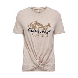 Only Shirt 'PALMIE' Damen Größe XS ecru / bronze / schwarz