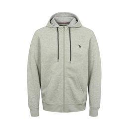 U.S. Polo Assn. Zip-Up Hoodie 'Otto' male Grey size S