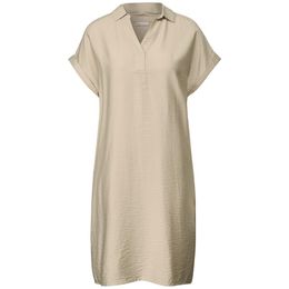 Street One Kleid Damen Größe 46 beige Winterkleid