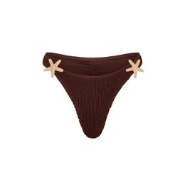Moda Minx Bikinihose Damen Größe L braun