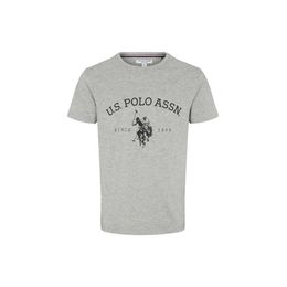 U.S. Polo Assn. T-Shirt 'Archibald' Herren Gr&ouml;&szlig;e S blau / graumeliert