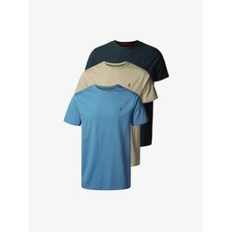 MCS T-Shirt 'Ohio' Herren Größe M navy / azur / khaki